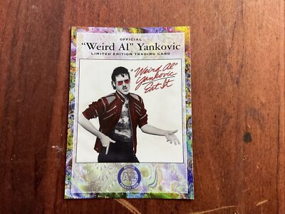 Weird Al Yankovic Limited Edition EAT IT Weird Al Yankovic #009 Trading ...