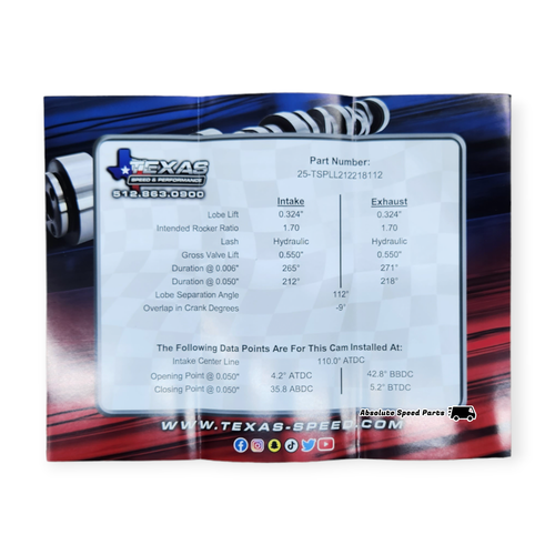 TSP Texas Speed Stage 2 LS Truck Cam Kit with Install & Pushrods 4.8 5. ...