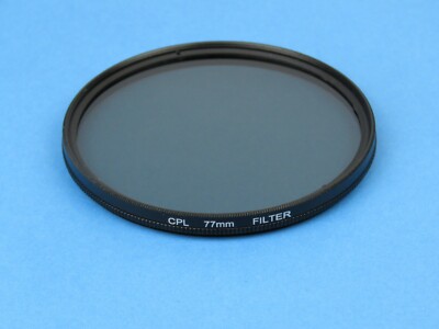 CPL 77mm Polarising Filter compatible with Panasonic, Sigma, Nikon ...