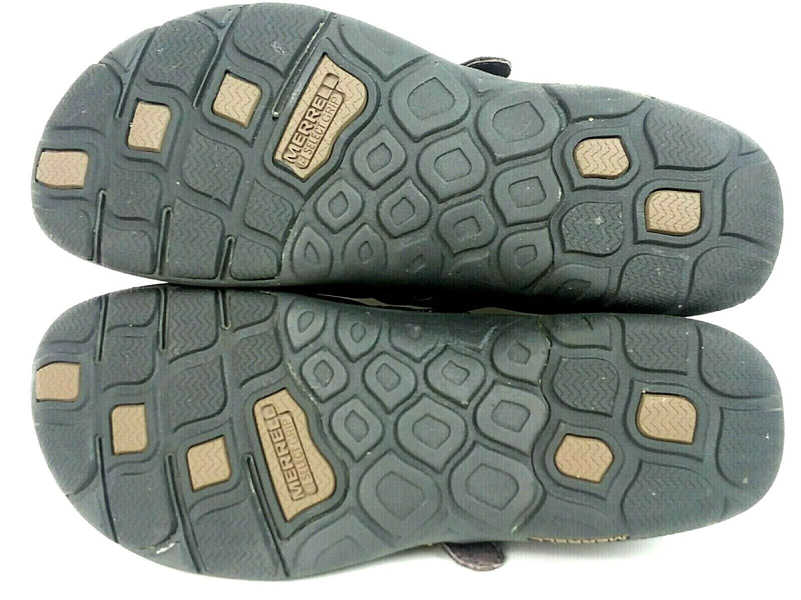 MERRELL Womens Select Grip Espresso Leather Performance Slip on Shoes 6 ...