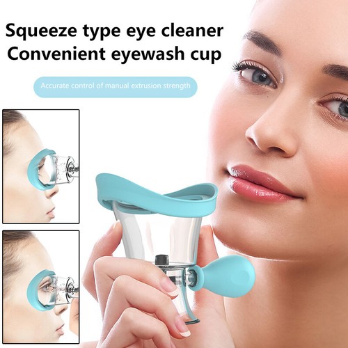 Squeezable Silicone Eye Wash Cups Eyes Cleaner Tool Flushing Rinse C*xd ...