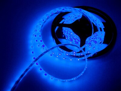 16ft/5m Blue 150 SMD-3528 Flexiable IP44 waterproof LED strip Decor ...