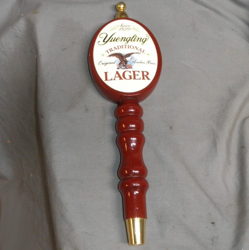 Yuengling Traditional Lager Beer Tap Handle 12” Tall Front Back Labels ...