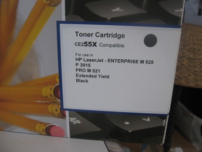 NEW for HP CE255XC 55X Laserjet Print Cartridge - Black..Free Shipping ...