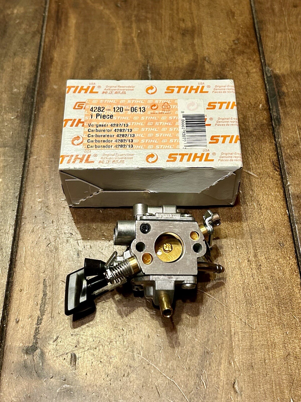 STIHL Carburetor Assembly BR500 BR600 BR700 4282-120-0613 Genuine OEM ...