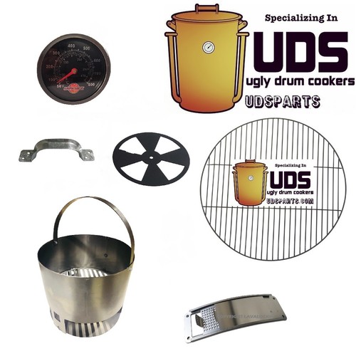 UDS Parts kit - Build your own DIY 55 gallon Drum Smokerbbq basket ...