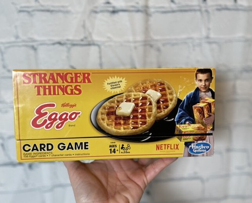 NEW Stranger Things Kelloggs Eggo Waffles Card Game Open Box 2017 ...