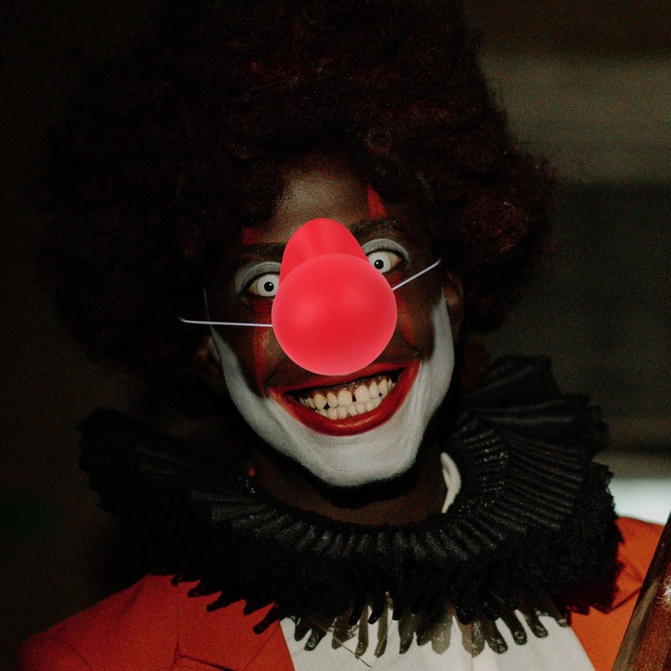 6pcs Halloween Cosplay Clown Nose Red Clown Cosplay Nose Prop Costume ...
