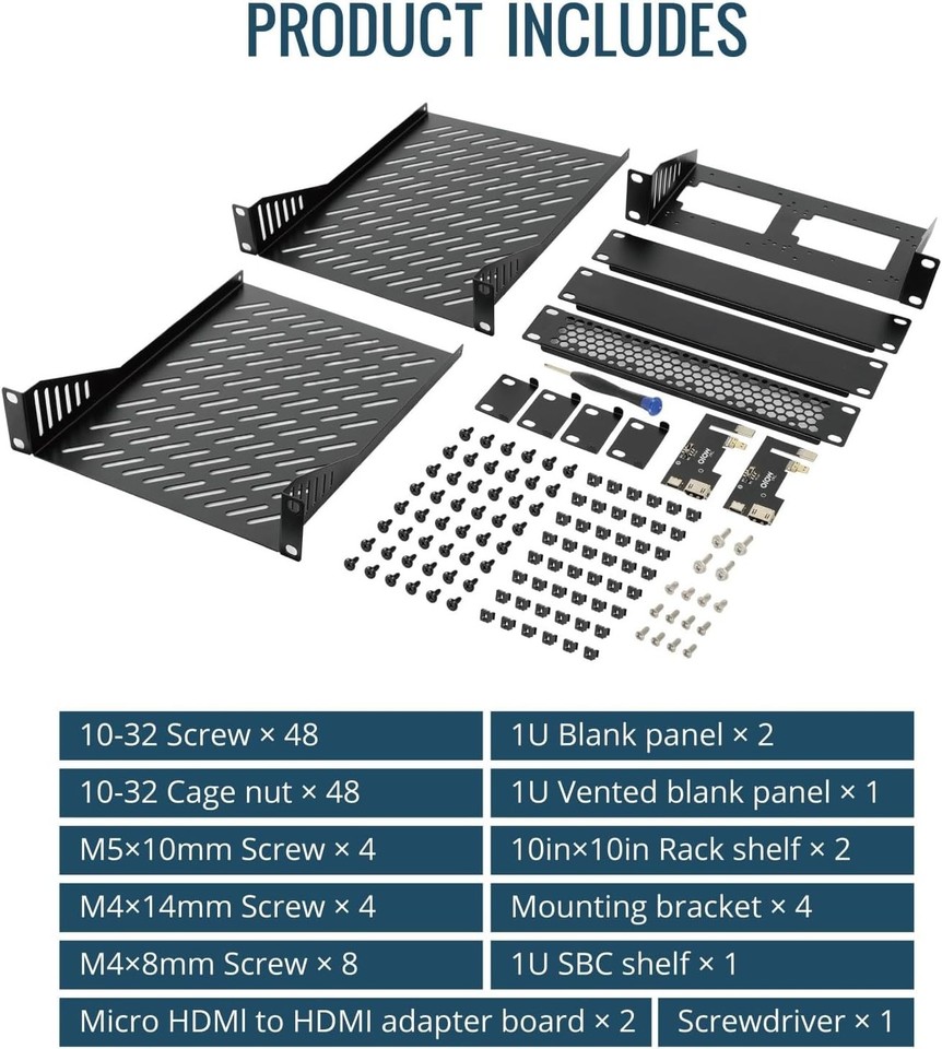 Tecmojo 12U 10 inch Mini Server Rack | eBay