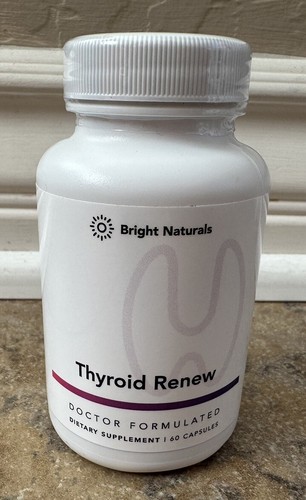 Bright Naturals Thyroid Renew 60 Capsules Adrenal Support Supplement 05 ...