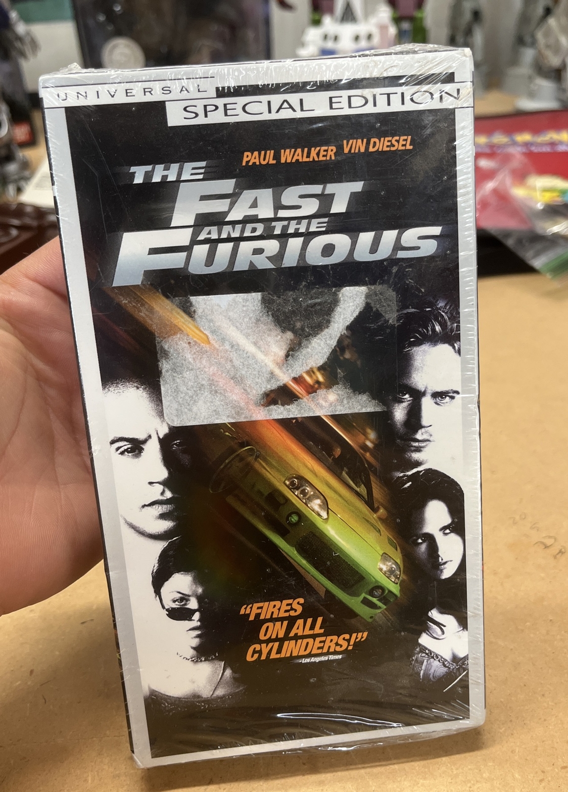 The Fast and the Furious (VHS, 2002, Special Edition Contains Bonus ...