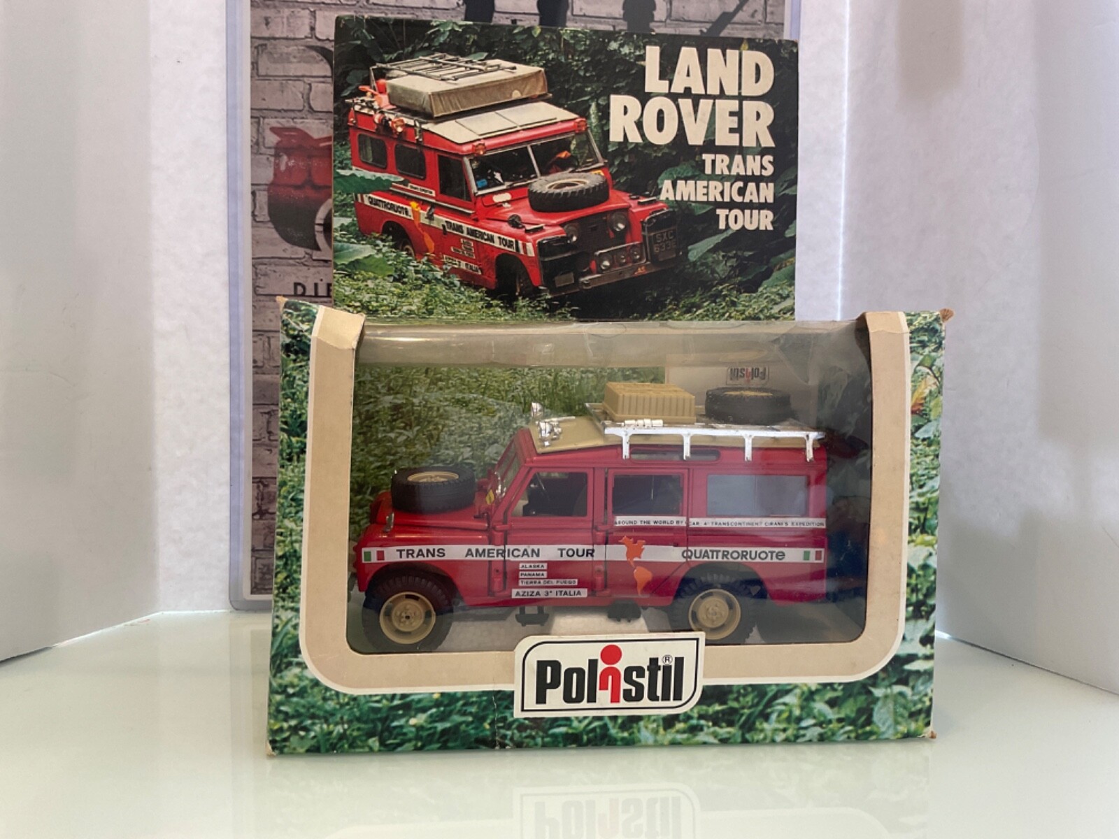 1:25 POLISTIL LAND ROVER TRANS AMERICAN TOUR BOX HAS DAMAGE CDF 7498 | eBay