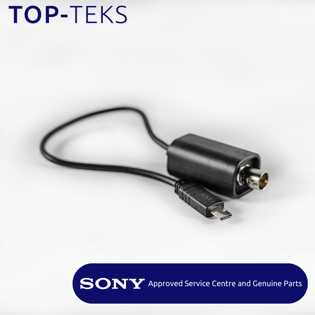 Sony Timecode Adaptor Cable for FX3 (VMC-BNCM1) Genuine Sony Spare ...