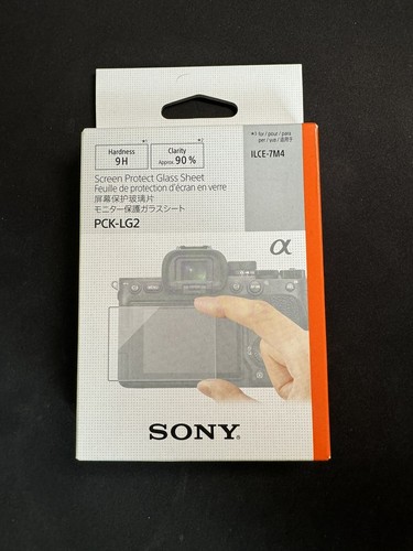 Genuine Sony PCK-LG2 Screen Protect Glass Sheet For A7iv A74 | eBay