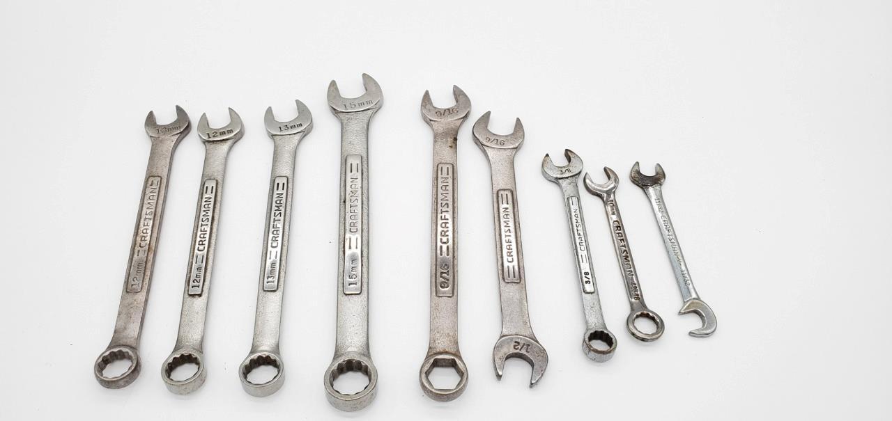 Lot of 11 Vintage Random Craftsman Wrenches V | eBay