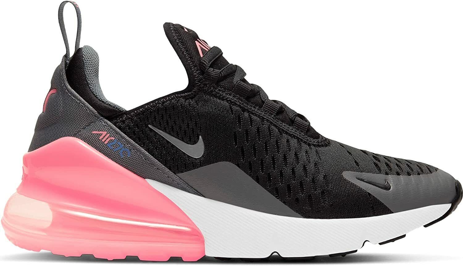 Size 5 (GS) - Nike Air Max 270 Low Black Sunset Pulse for sale online ...