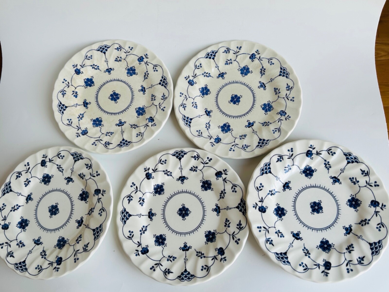 2 Myott Finlandia Bread Plates 3 Churchill Georgian Bread Plates 7” | eBay