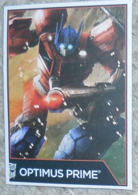 Transformers Combiner Wars OPTIMUS PRIME Bio card | eBay