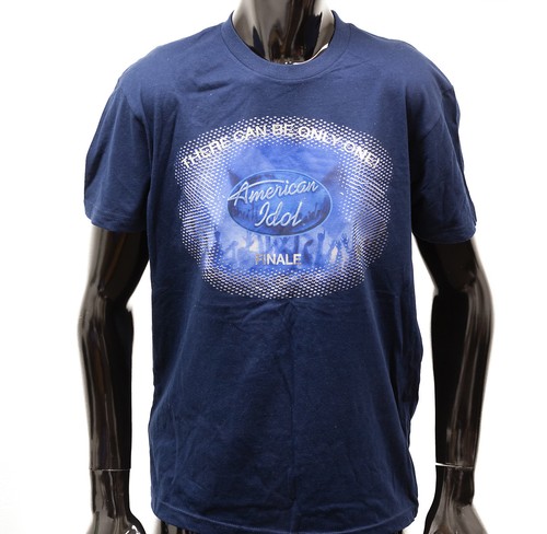 American Idol Hollywood Finale Blue T-Shirt Cotton There Can Only Be ...