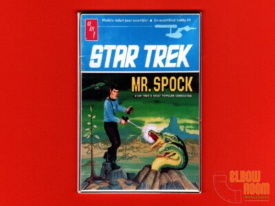 AMT Star Trek Mr. Spock model box art 2x3" fridge/locker magnet | eBay