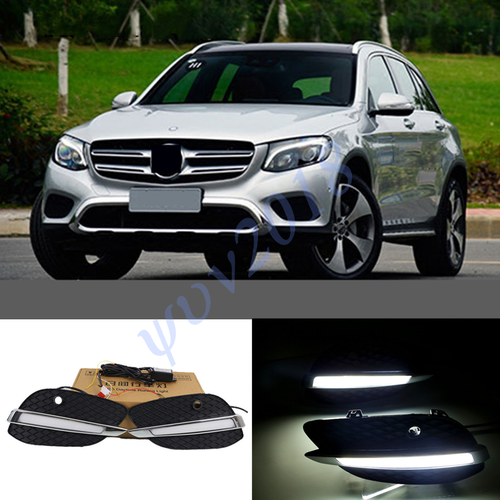 >DRL Daytime Running Light Fog/Driving Lamp For Mercedes-Benz GLC X205 ...