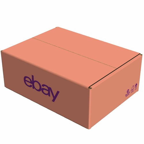 eBay Branded Packaging Small Cardboard Box (20.6cm x 27.6cm x 10.7cm ...