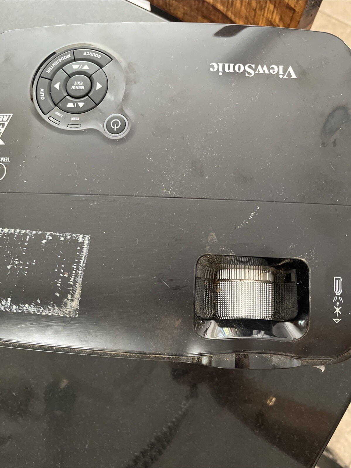 Viewsonic Black PJD5122 DLP Projector Compact Size Good Condition ...