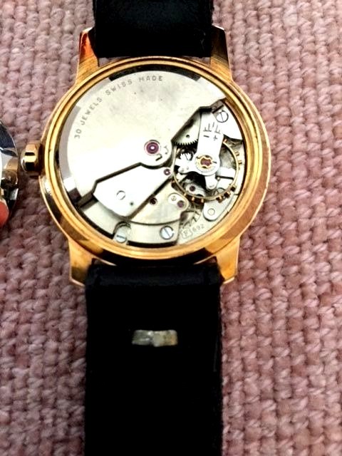 Onsa Wristwatch Super Automatic 30 jewel (rubis) 10 Mikon Gold Plated ...