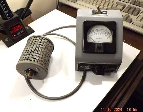 M.C.Jones Micro Match Model 262 VSWR SWR Meter with Model 261 Sensor ...