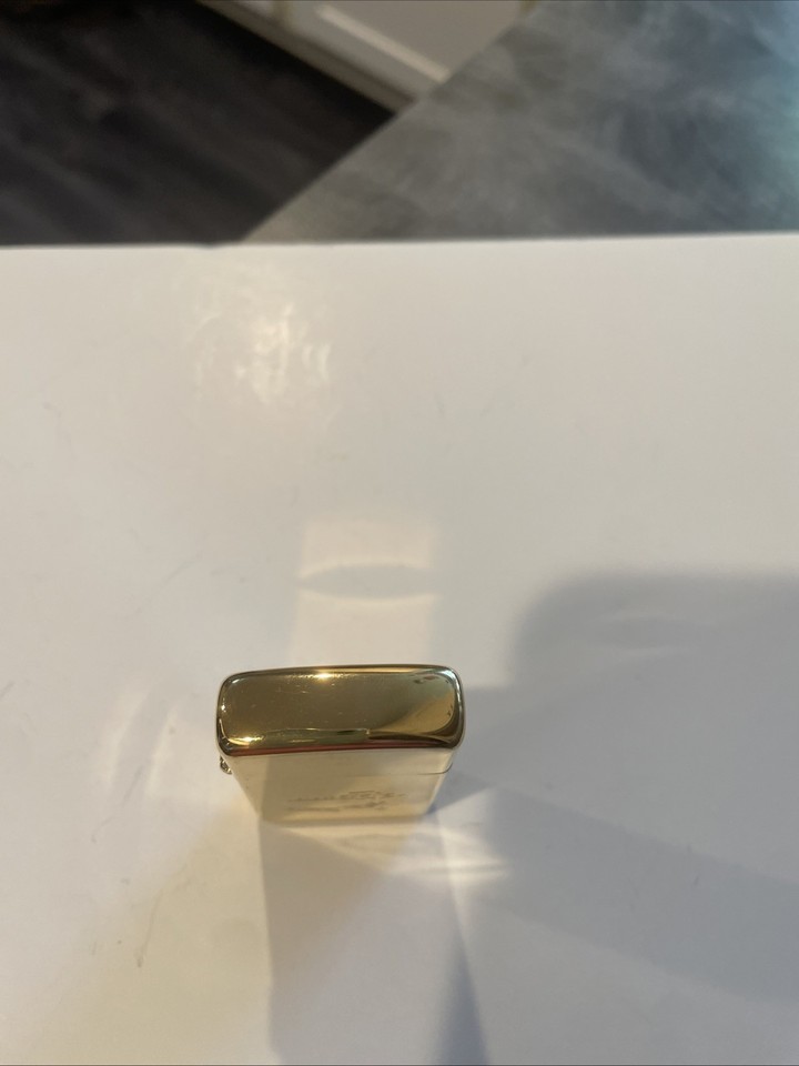 Zippo Lighter Augusta Master’s -Gold W/Etched Logo, Unfired- Salesman ...