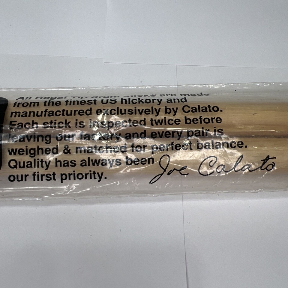 Calato Regal Tip 2B Drum Sticks Nylon Tip NOS Made in USA | eBay