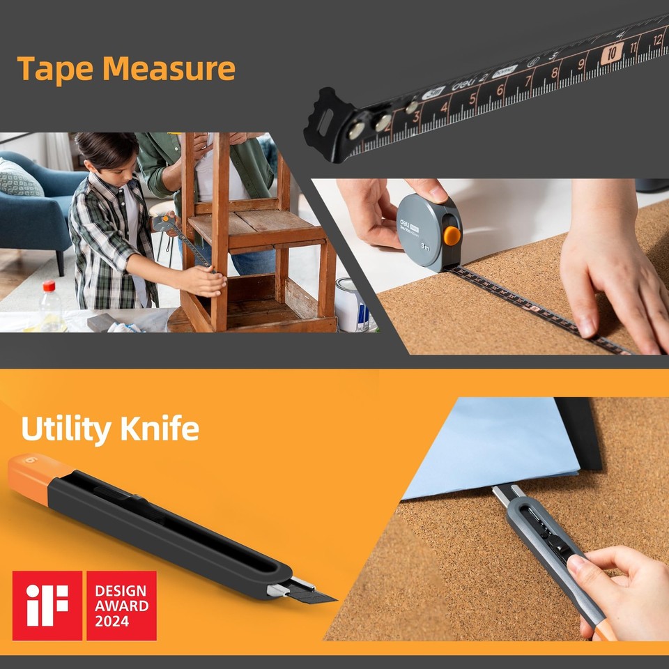 Tool Set, Hand Tool Set Cute Tool Kit, DIY Set Tool Household with ...