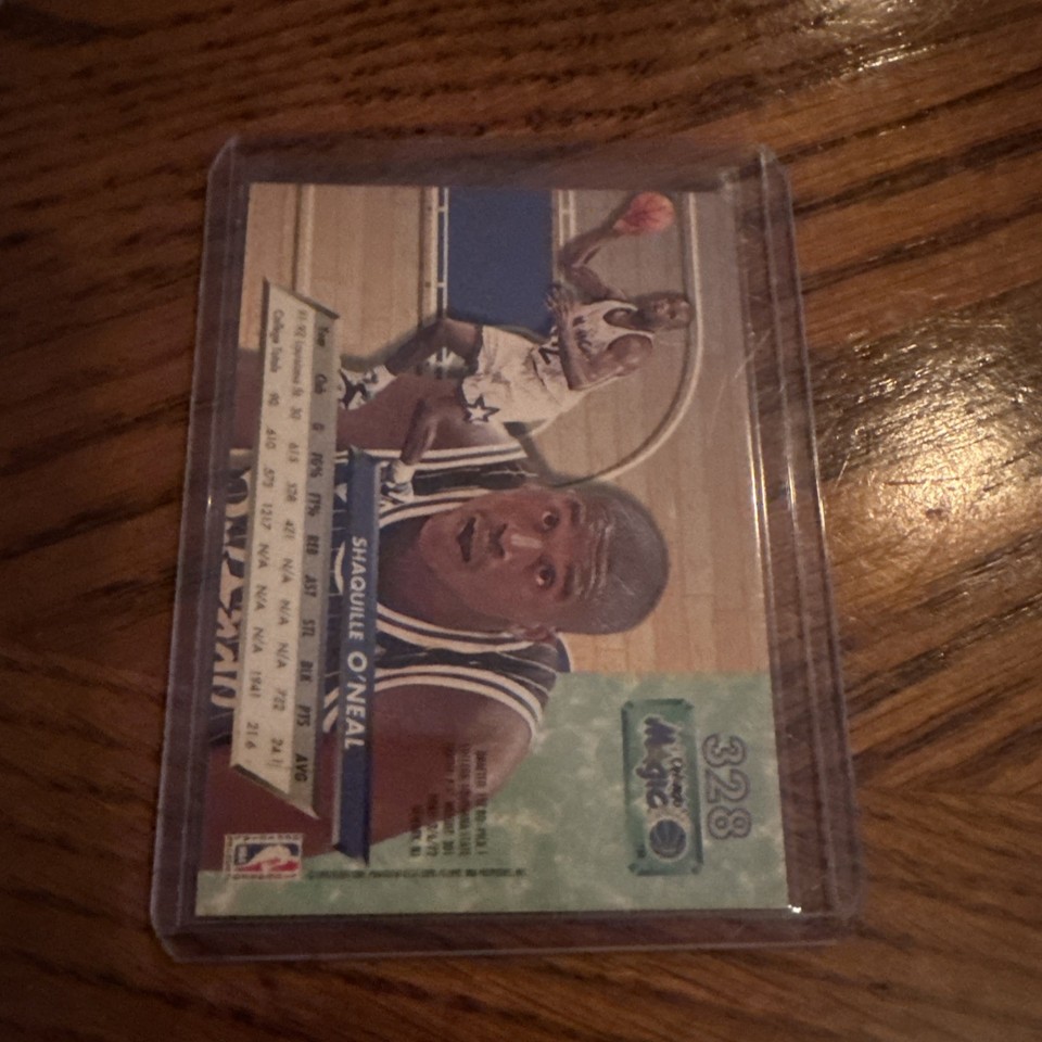 Shaquille O'Neal ROOKIE 92-93 Fleer Ultra Basketball Card #328 Magic ...