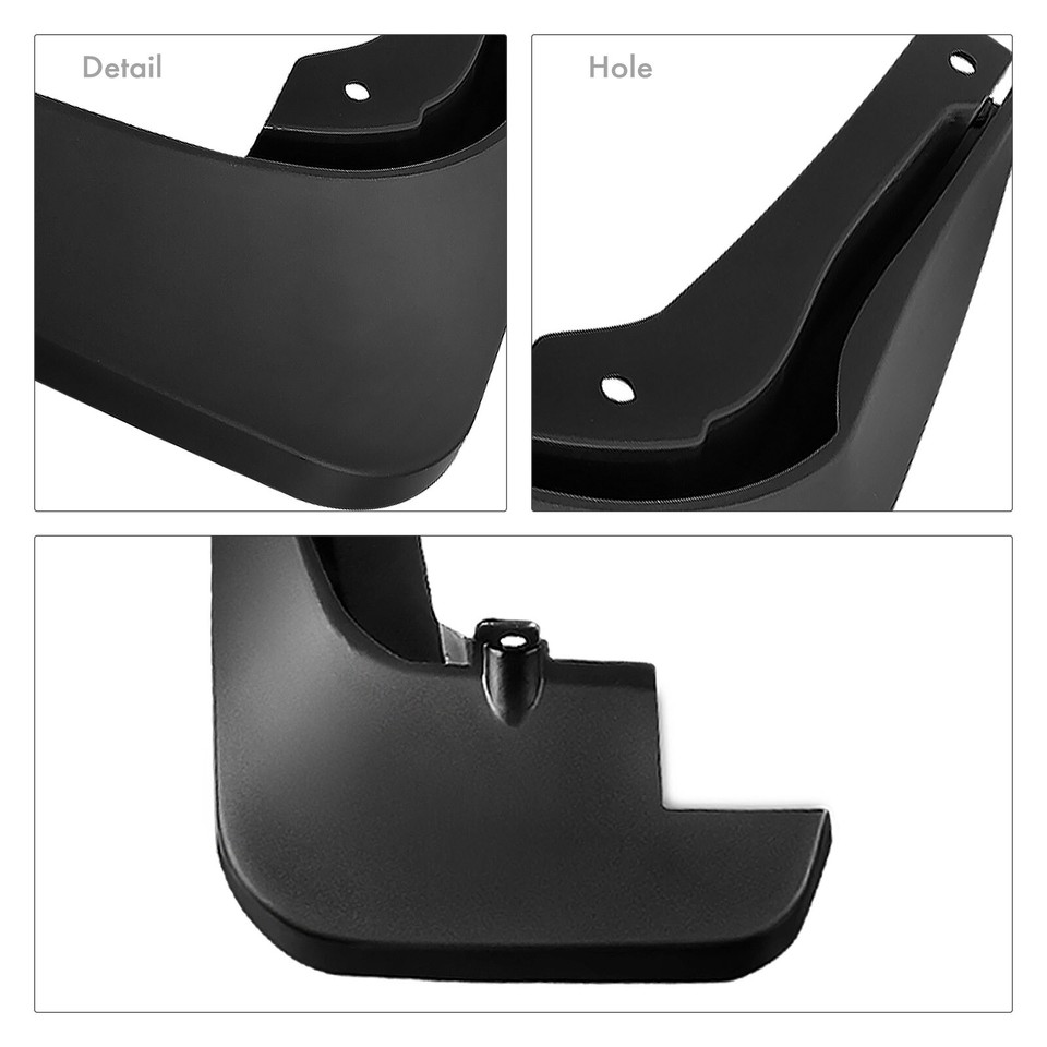 Set of 4 Front & Rear Splash Guards Mud Flaps Mudguard for Audi Q5 2009 ...