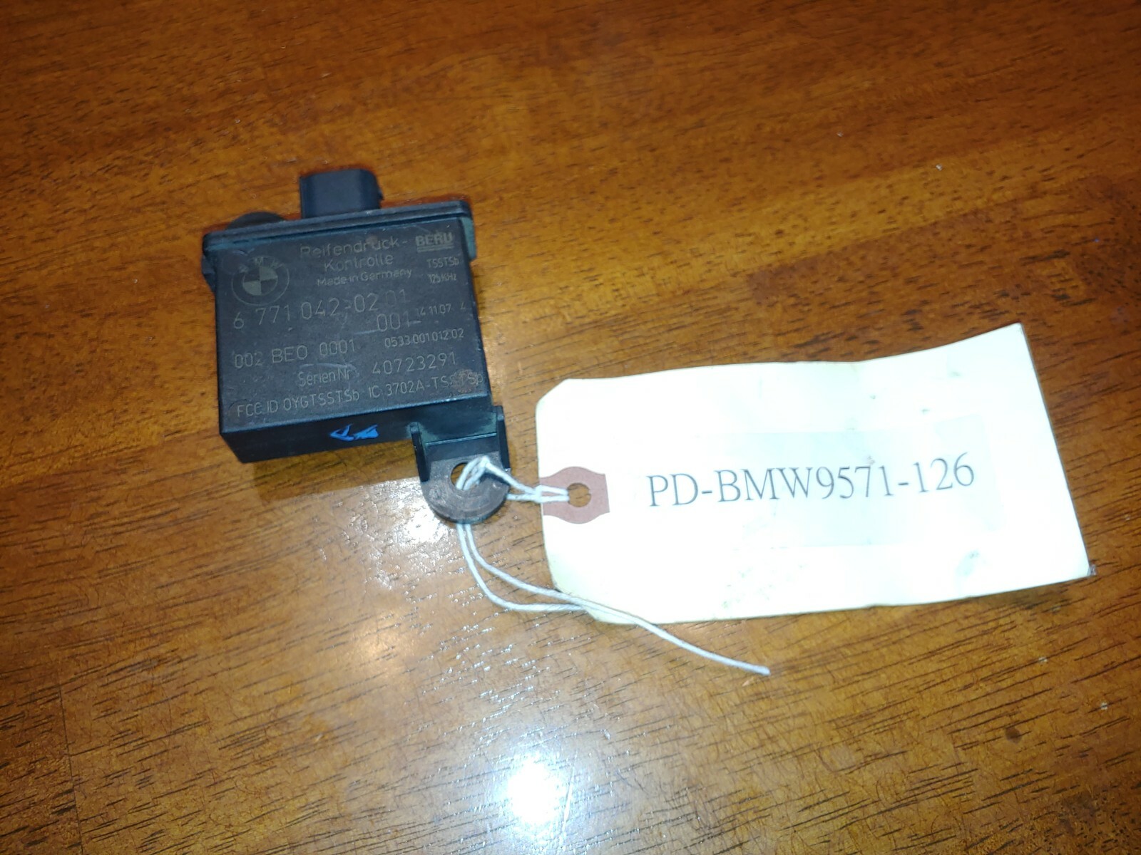 2007 BMW x3 TIRE PRESSURE MONITORING SENSOR 677104202-01 OEM TPMS | eBay