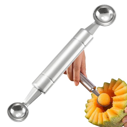 Fruit Baller Scoop Double Sided Melon Baller Spoon Professional ...