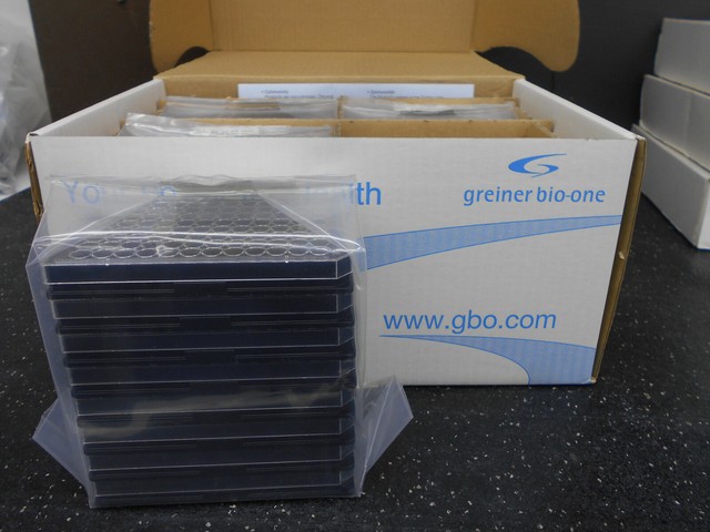 GREINER BIO ONE 655090 96 WELL CLEAR PLATE 127 8 86 15MM TC WITH LID 8 GREINER BIO ONE 655090 96 WELL CLEAR PLATE 127 8 86 15MM TC WITH LID 8