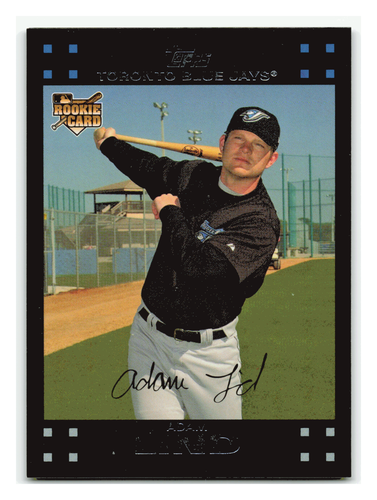 Adam Lind RC 2007 Topps #279 Rookie Toronto Blue Jays Mint | eBay