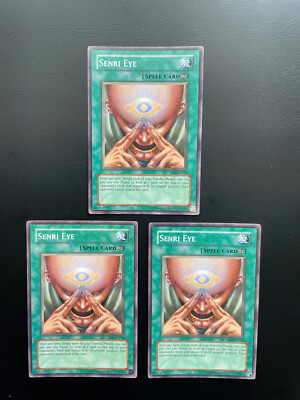 Yugioh Senri Eye DR1-EN144 Common Unlimited Edition NM/LP X3 | eBay