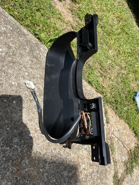 90 Z32 Nissan 300zx Instrument Gauge Cluster Trim Bezel Black OEM for ...