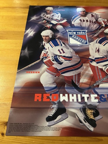 New York Rangers 2001 NHL Posters Starline 16 x 20 | eBay