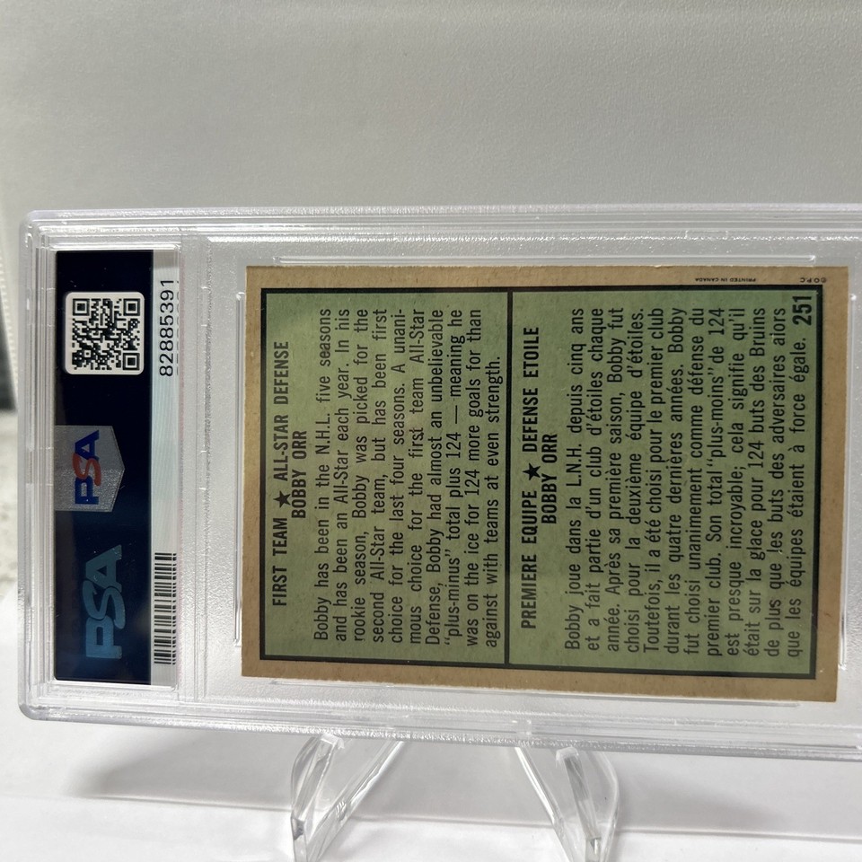 1967 TOPPS CALDER MEMORIAL TROPHY #118 BOBBY ORR BRUINS HOF PSA 8 | eBay