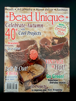 Bead Unique Magazine Winter 2008 Beads Beading Celebrate Autumn 40 ...
