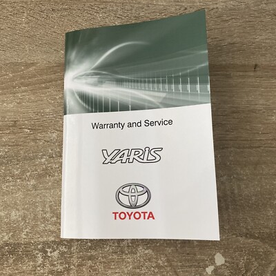 Blank New Toyota Yaris Service Log Book Booklet | eBay Australia