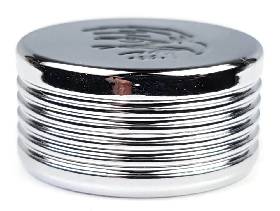 Chrome Socket Cap Screw Cover Caps USA Made Chrome Plated Brass Bolt ...