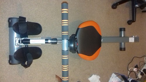 Bodyfit D7772 12 Resistance Levels Rowing Machine - Grey/Black for sale ...