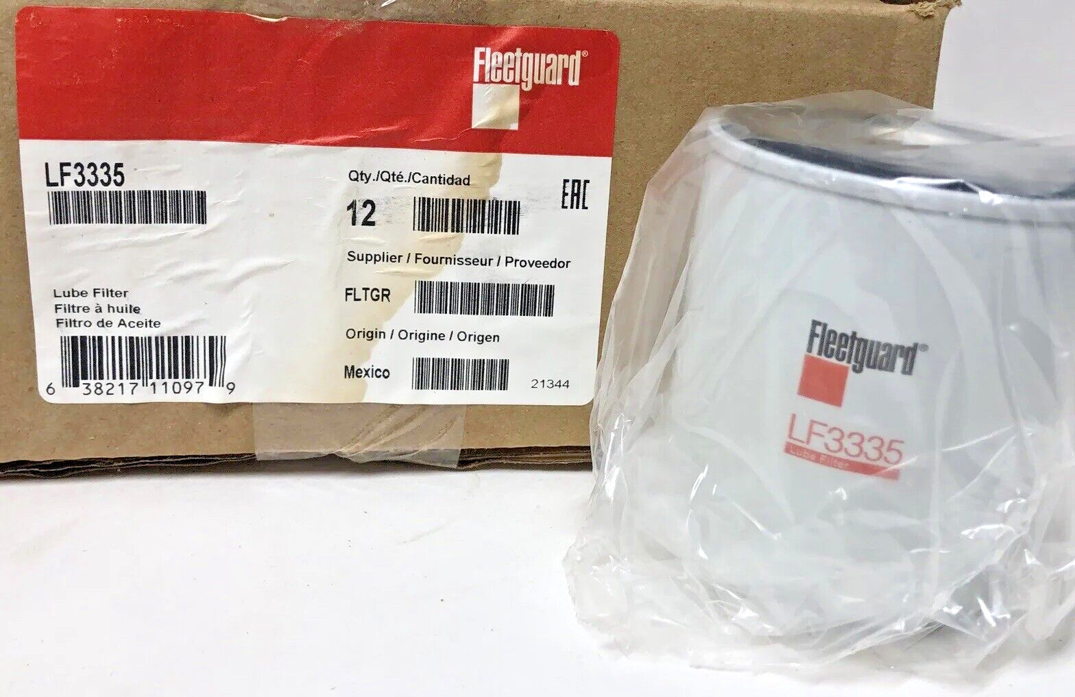 FLEETGUARD LF3335 - cross reference oil filters | oilfilter ...