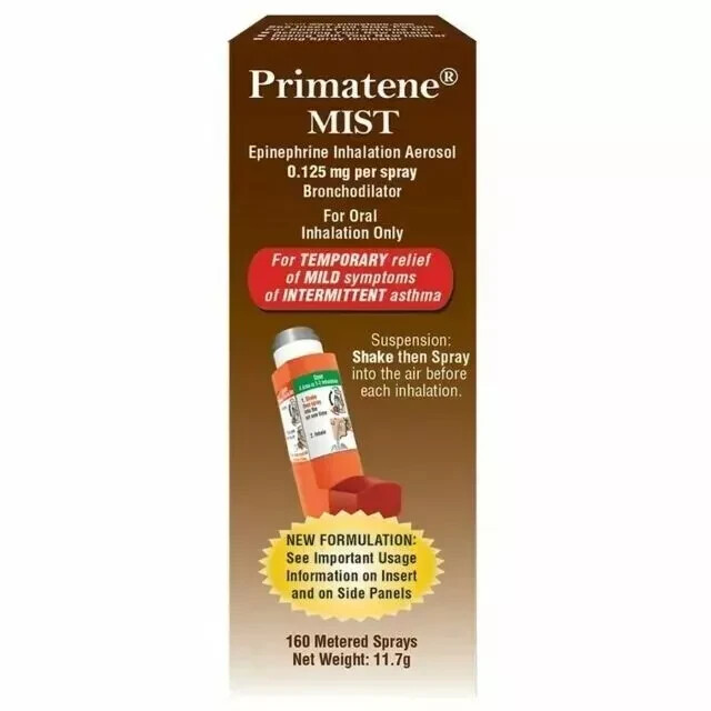 NEW Primatene MIST Epinephrine Oral Inhalation Aerosol SHIP FAST | eBay