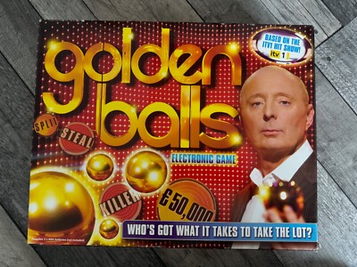 GOLDEN BALLS ELECTRONIC BOARD GAME BASED ON ITV HIT SHOW - WORKING AND ...