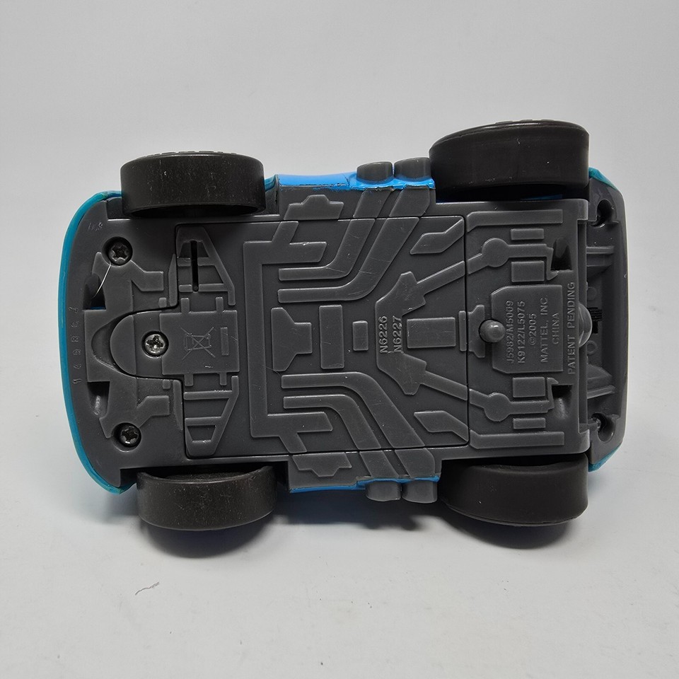 Dinoco Lightning McQueen #95 Blue Shake N Go Car Disney Pixar 2005 ...